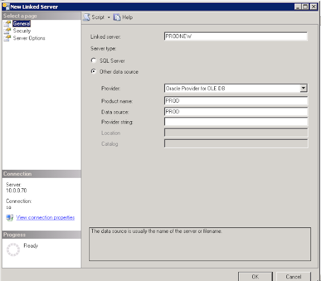 Quest For Sql Server Linked Server Setup With Oracle