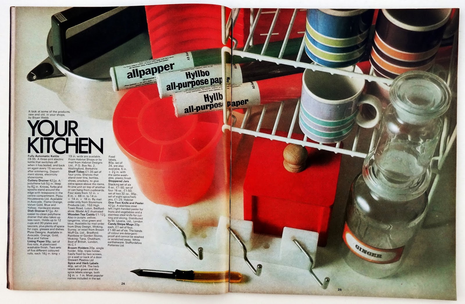 Past Print: Instant cookery / first issue / April 1971