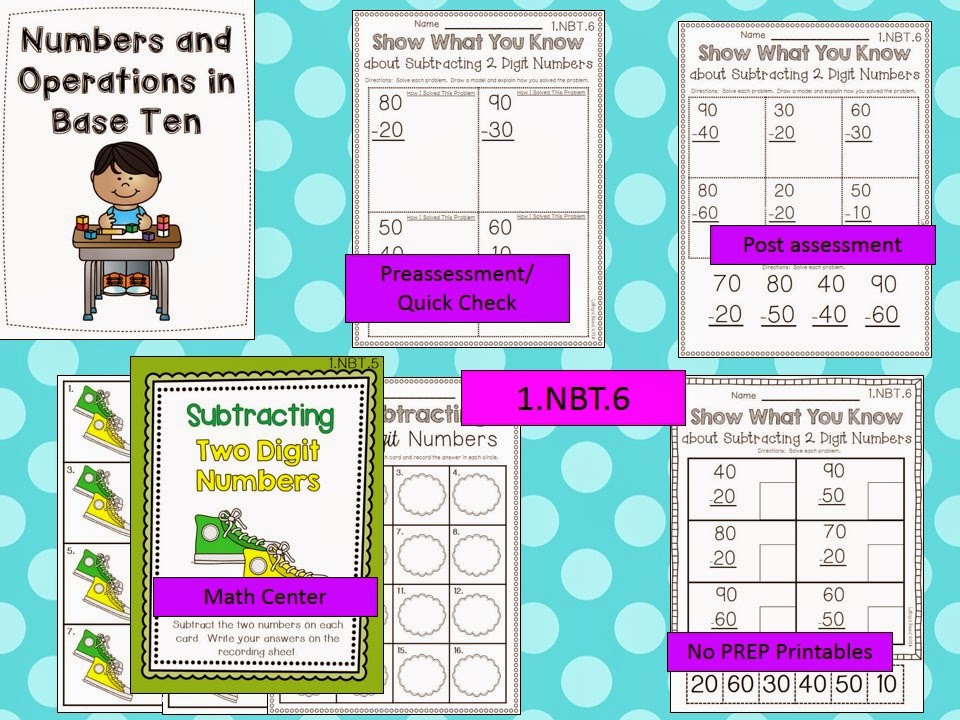 Common Core 1st Grade Math Standards