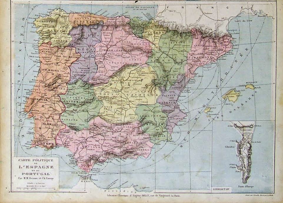 Area Patriniani: Mapas de Castilla IX