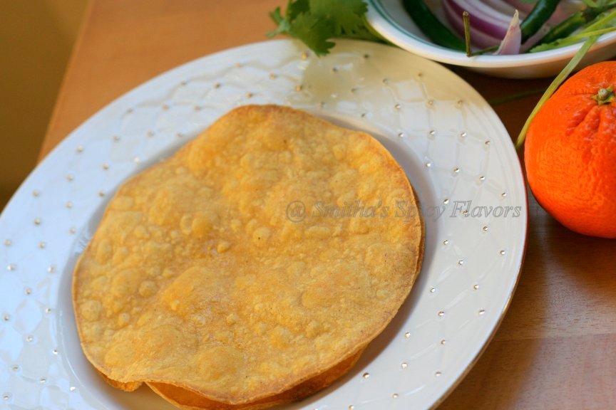 Vegetarian Tostada with Papaya Orange Pico de gallo ~ Smitha's Spicy ...