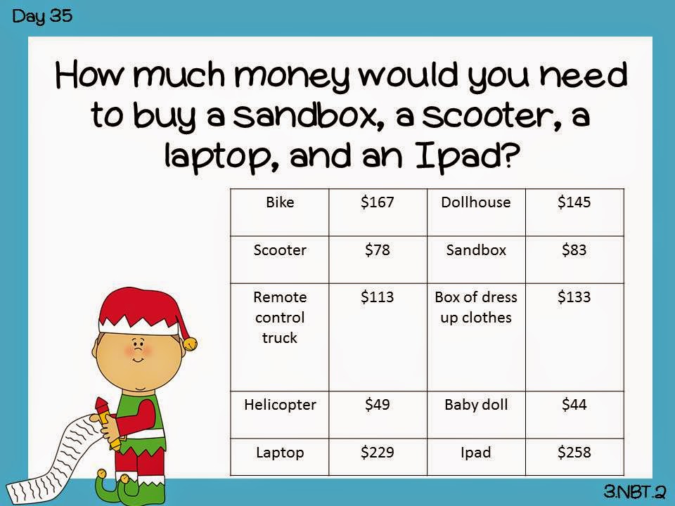 3rd Grade Daily Common Core Math Problems Thrifty In Third Grade