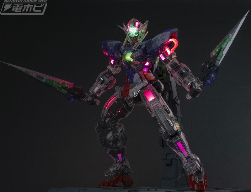 LED unit for PG 1/60 Gundam Exia Sample Images by Dengeki Hobby