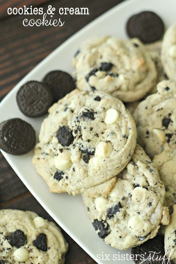 Cookies and Cream Cookies - Easy Recipes for Every Meal