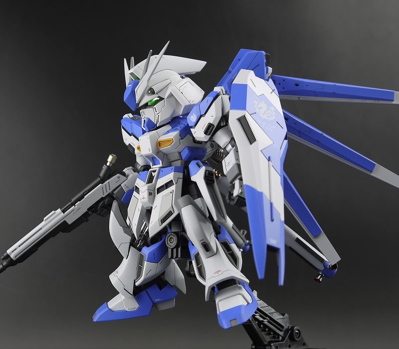 GUNDAM GUY: SD RX-93-v2 Hi-v Gundam - Customized Build