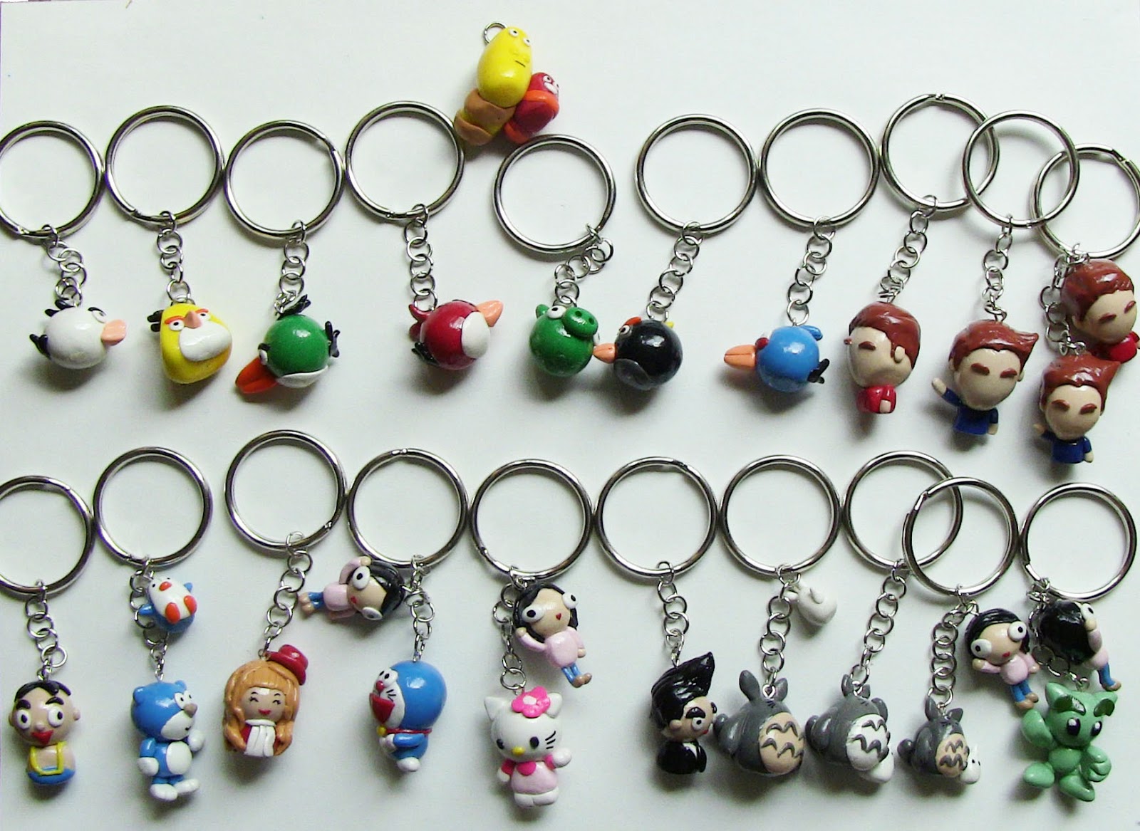 ArtzieRUSH: Clay charm key chain collection #1