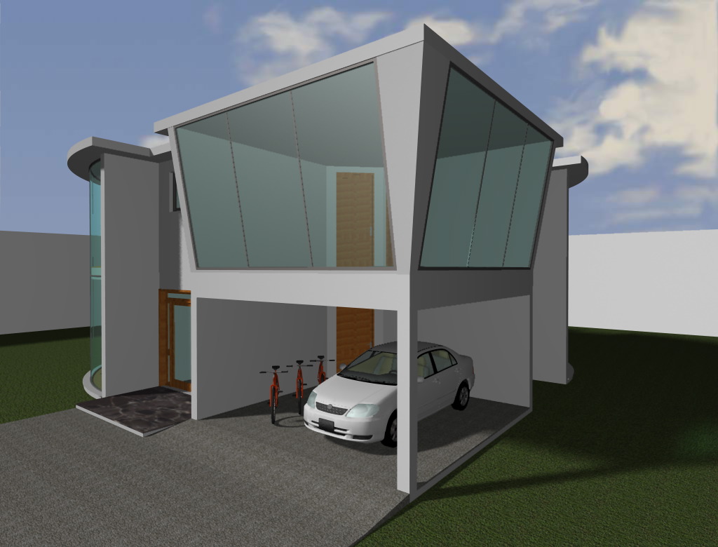 HOUSE CRAFT CONCEPTS: 4 BED GLASS HOUSE