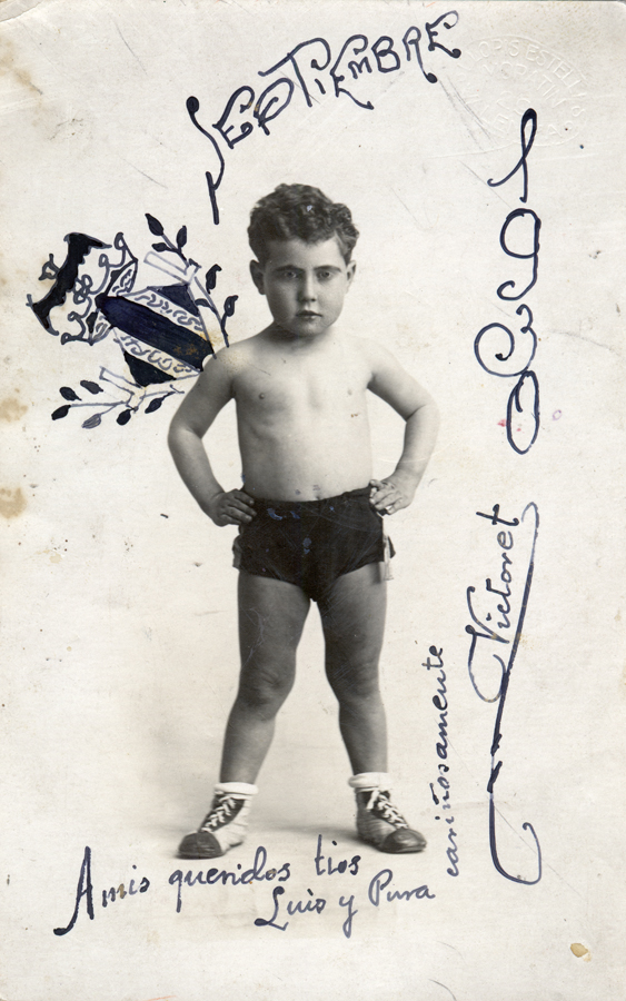 A POSTCARD ALMANAC: Boxer & Scald Head