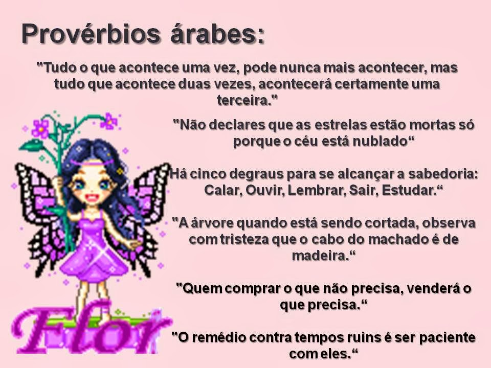 Reencontros: PROVERBIOS ÁRABES