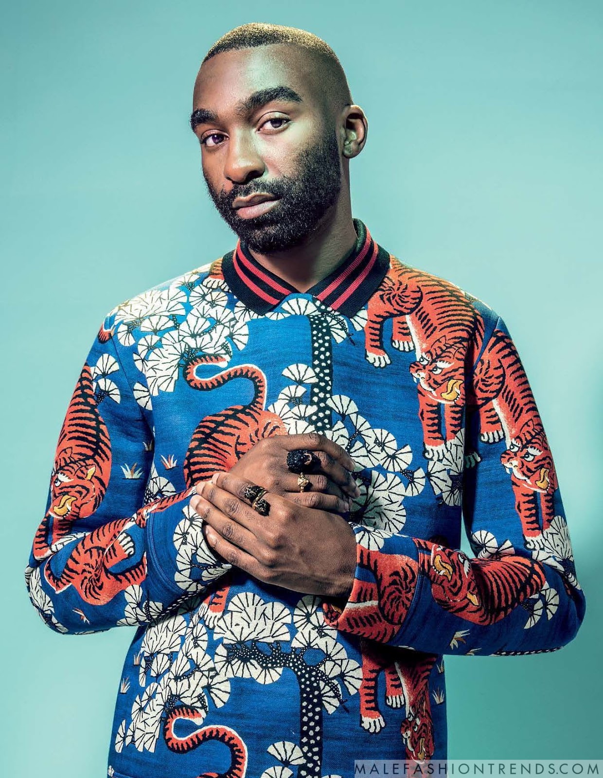 Ricky Rick para GQ Sudáfrica por Sacha Waldman