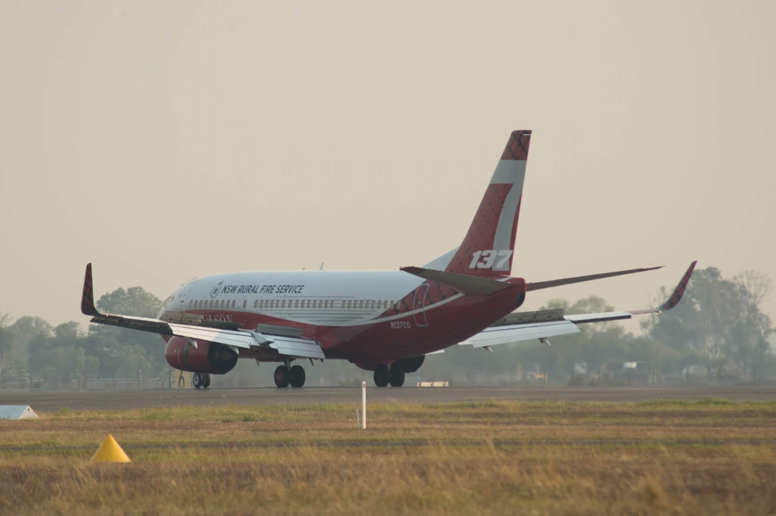 Central Queensland Plane Spotting: Coulson Aviation (USA) Boeing B737 ...
