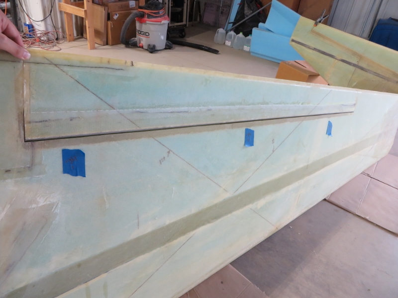 The Long EZ Build: Aileron hinges and install