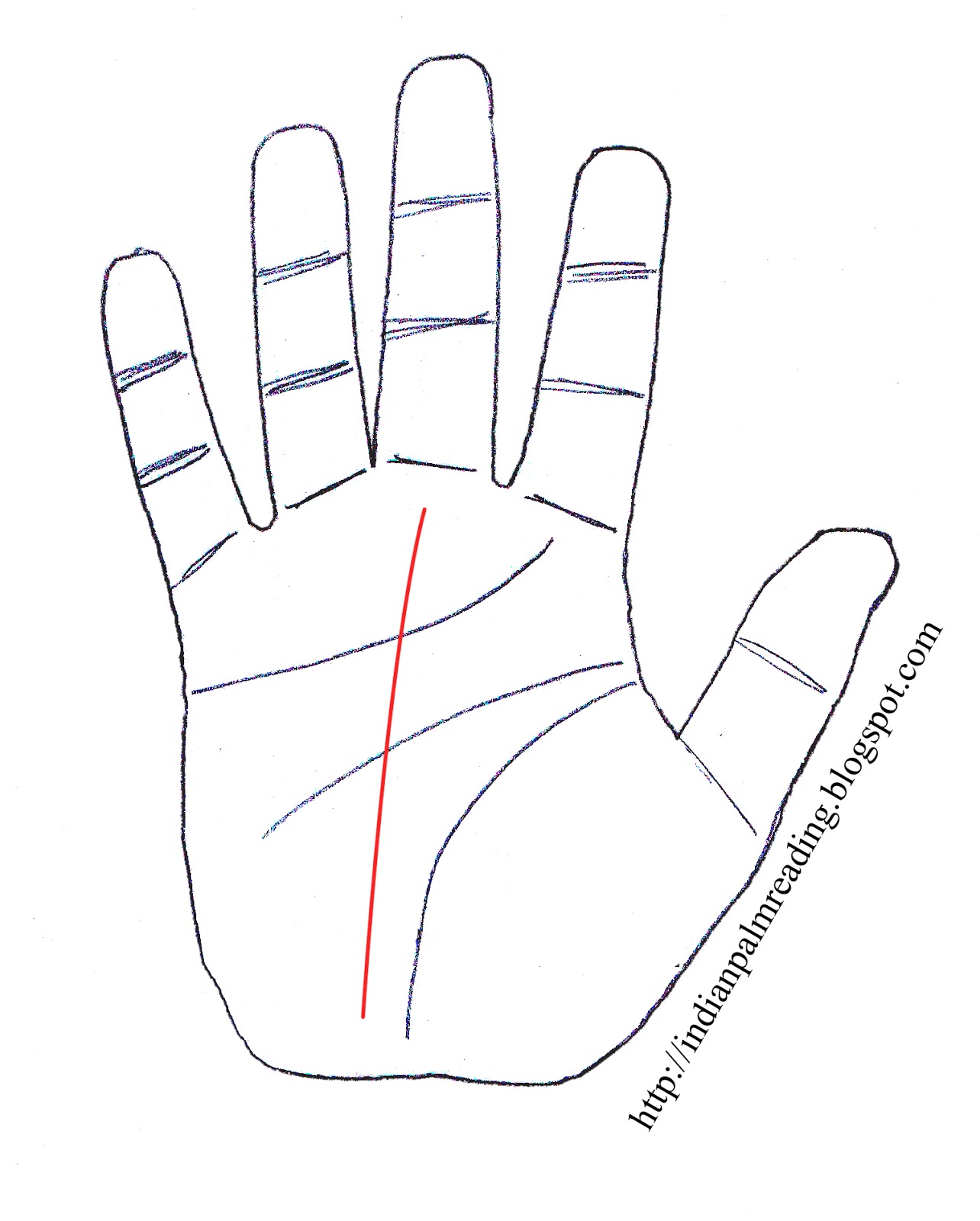Fate Line Prediction Palmistry ~ INDIAN PALMISTRY | PALM READING | HAST ...