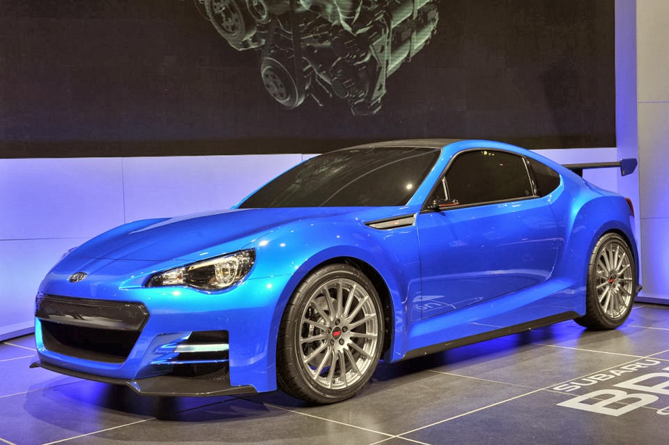 Top Supercar Models: Subaru BRZ Concept STI: LA 2011 Photos
