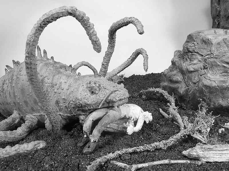 Blacknick Sculpture: Kong Spider Pit Finished