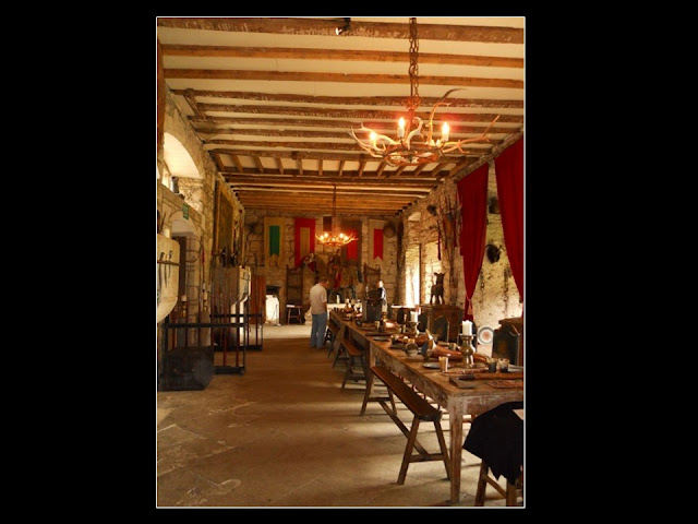 The Amazing Traveling Couch. : A Look Inside Chillingham Castle ...