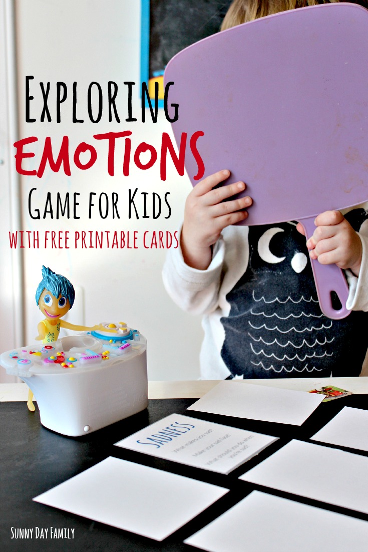 Exploring Emotions Game for Preschoolers | Free Printable | Sunny Day ...