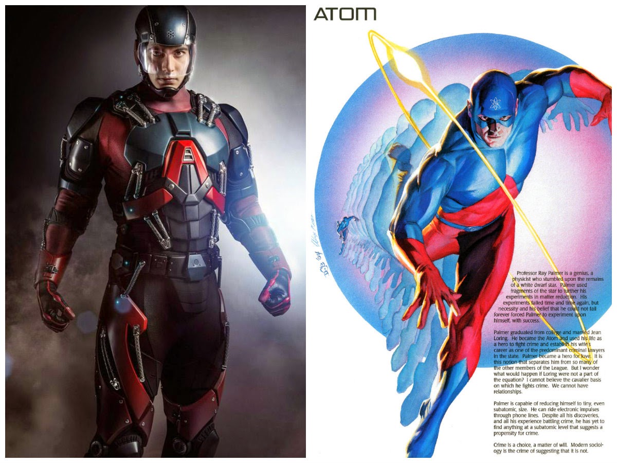 CINE 31: Revelado o uniforme de Atom na série Arrow.