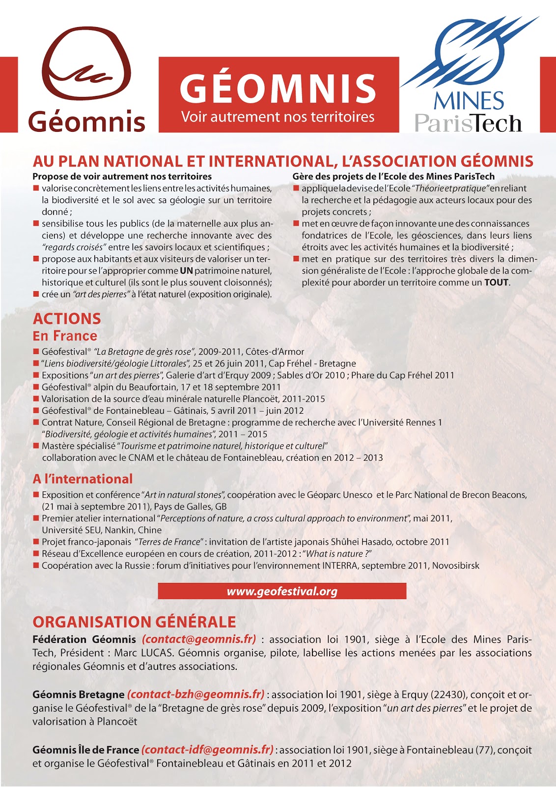 Marc LUCAS - "Perceptions of nature"