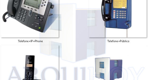 Familia telefonos / Family telephone (RFA) | ArquiHoy-Revit