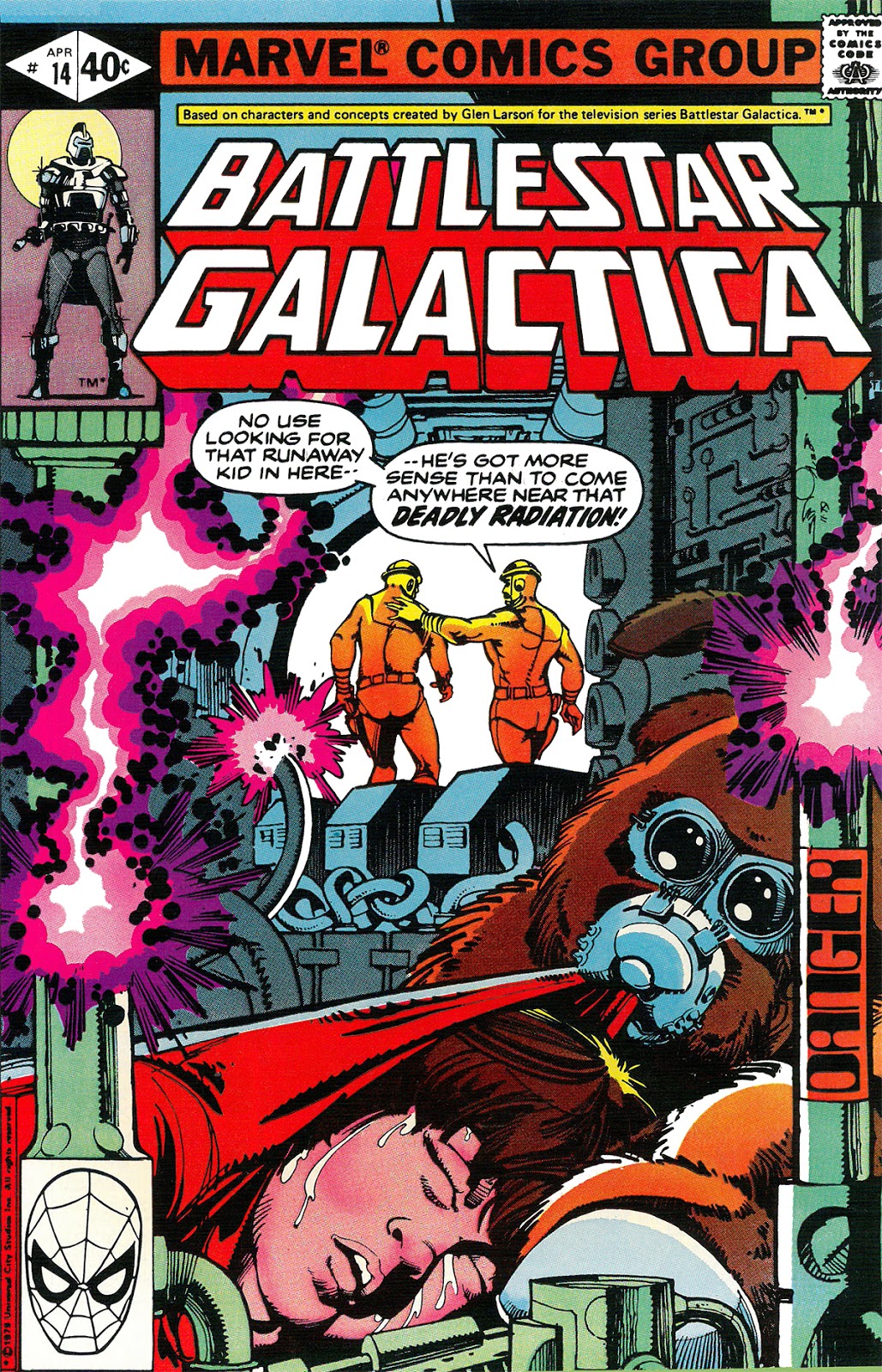 Marvel Comics of the 1980s: 1979 - Anatomy of a Cover - Battlestar ...