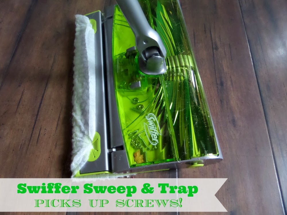 New Swiffer Sweep & Trap Cleans Dirt Big & Small - Outnumbered 3 to 1
