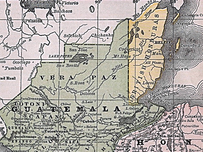 Big Blue 1840-1940: British Honduras Pt A - a closer look