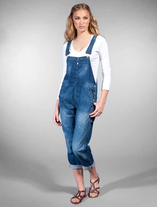 Girls Wearing Denim Overalls: From Flickr Group - 'The Overalls Project'