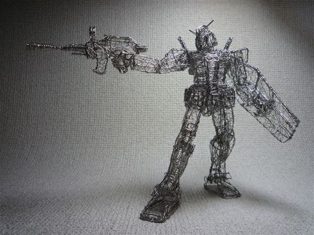 GUNDAM GUY: Wire Frame RX-78-2 Gundam - Custom Build