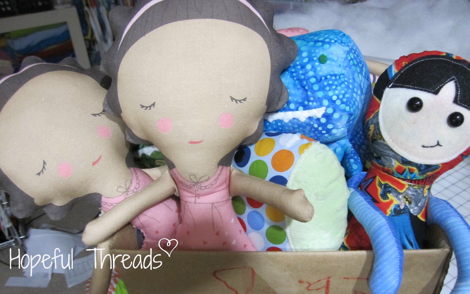 Hopeful Threads: FLUFF Project - Doll Panel Donations from Stacy Iest ...