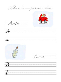 Zlatna djeca: Abeceda - pisana slova