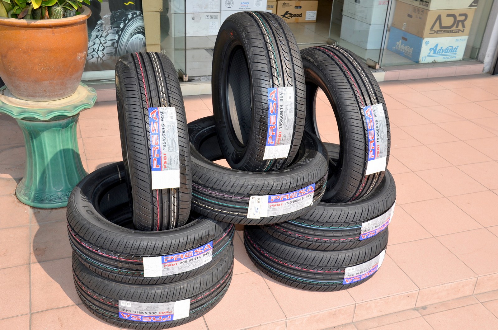 Tyre and Rims (H2O One Stop Sdn. Bhd.): PRESA Tyres PS01 and PS55 Photo ...