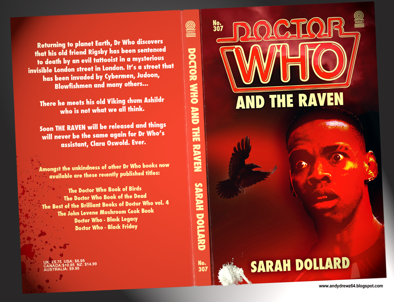 Andydrewz's Pages: Doctor Who and the Raven - Target book cover