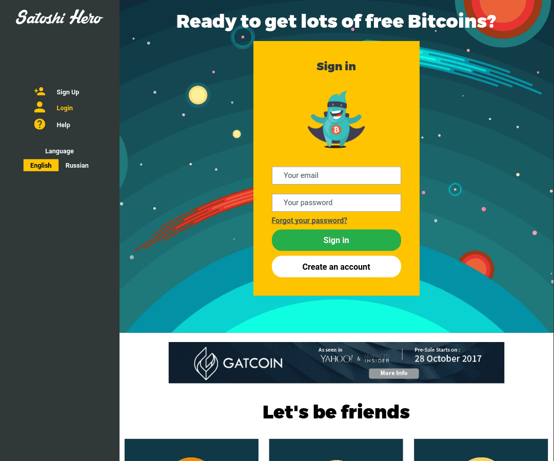 Satoshi Hero ~ GanaDineroOnlineVnzl