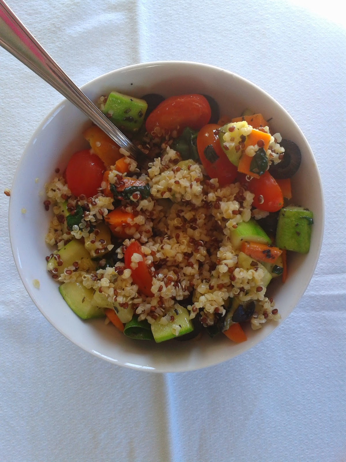 Quinoa & Wakame: QUINOA Y BULGUR CON VERDURAS