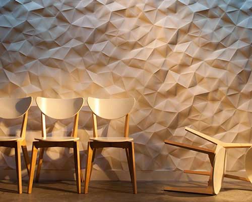 Modern 3d gypsum wall panels choice and installation