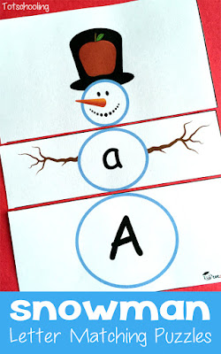 Snowman Shape Matching | Totschooling - Toddler, Preschool ...