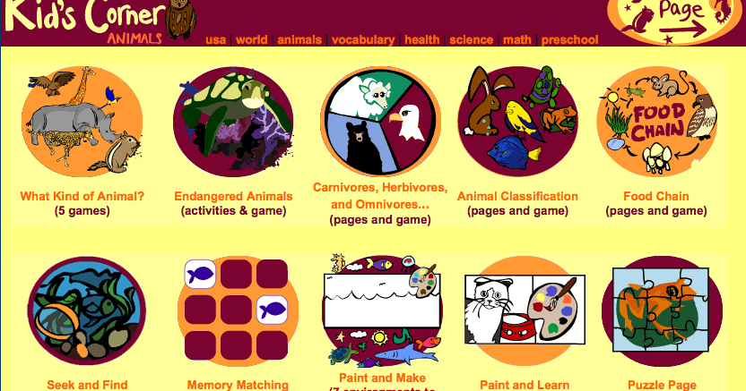 LA CLASE DE ANA: KID'S CORNER - ANIMALS