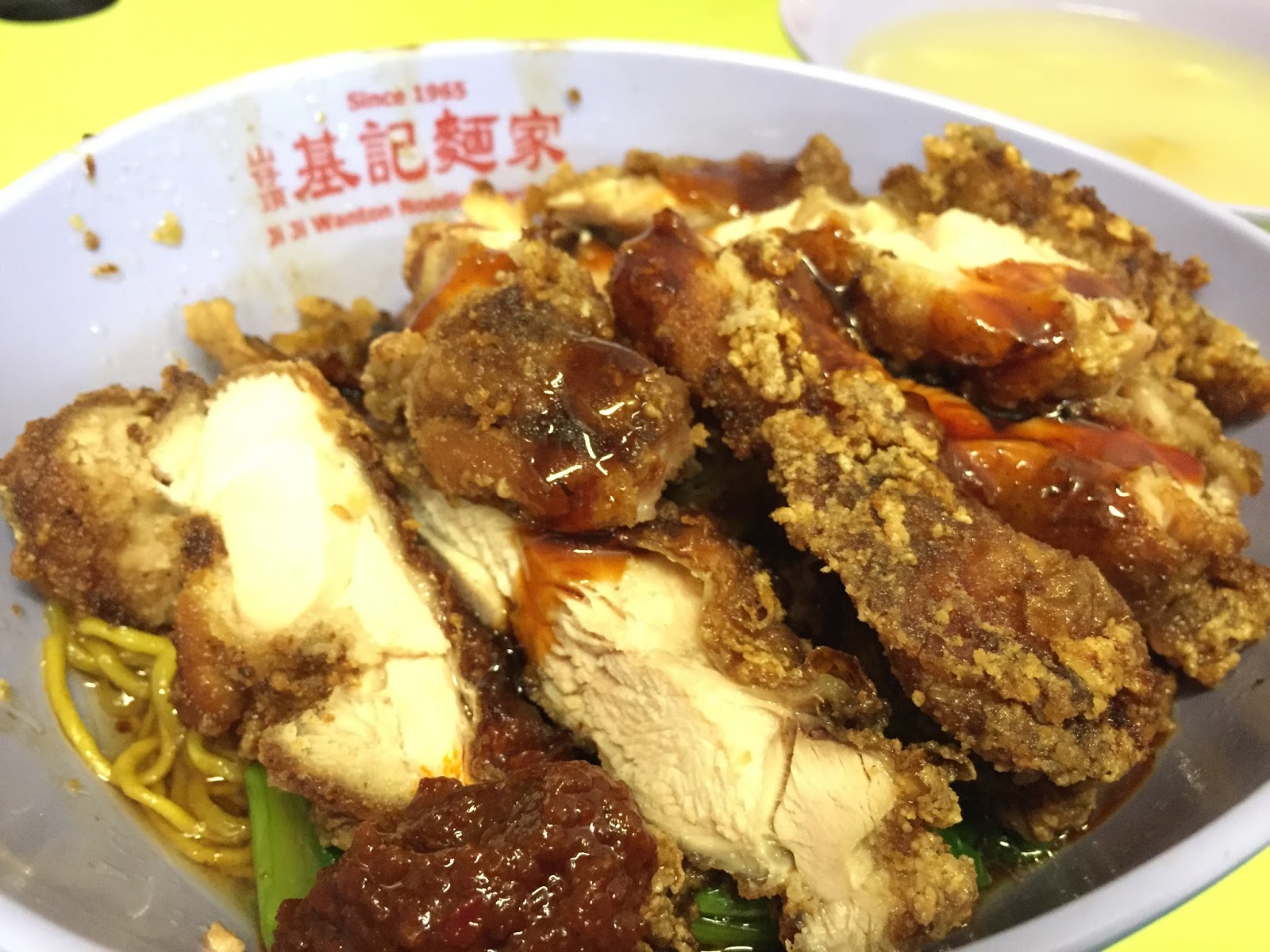 JiJi Wanton Mee - Hong Lim Market