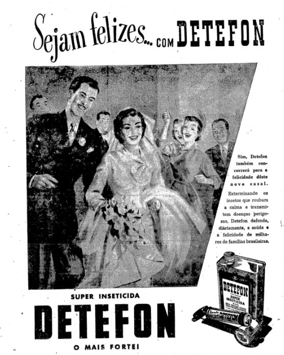 ANOS DOURADOS: IMAGENS & FATOS: IMAGENS - Anúncio: "DETEFON"