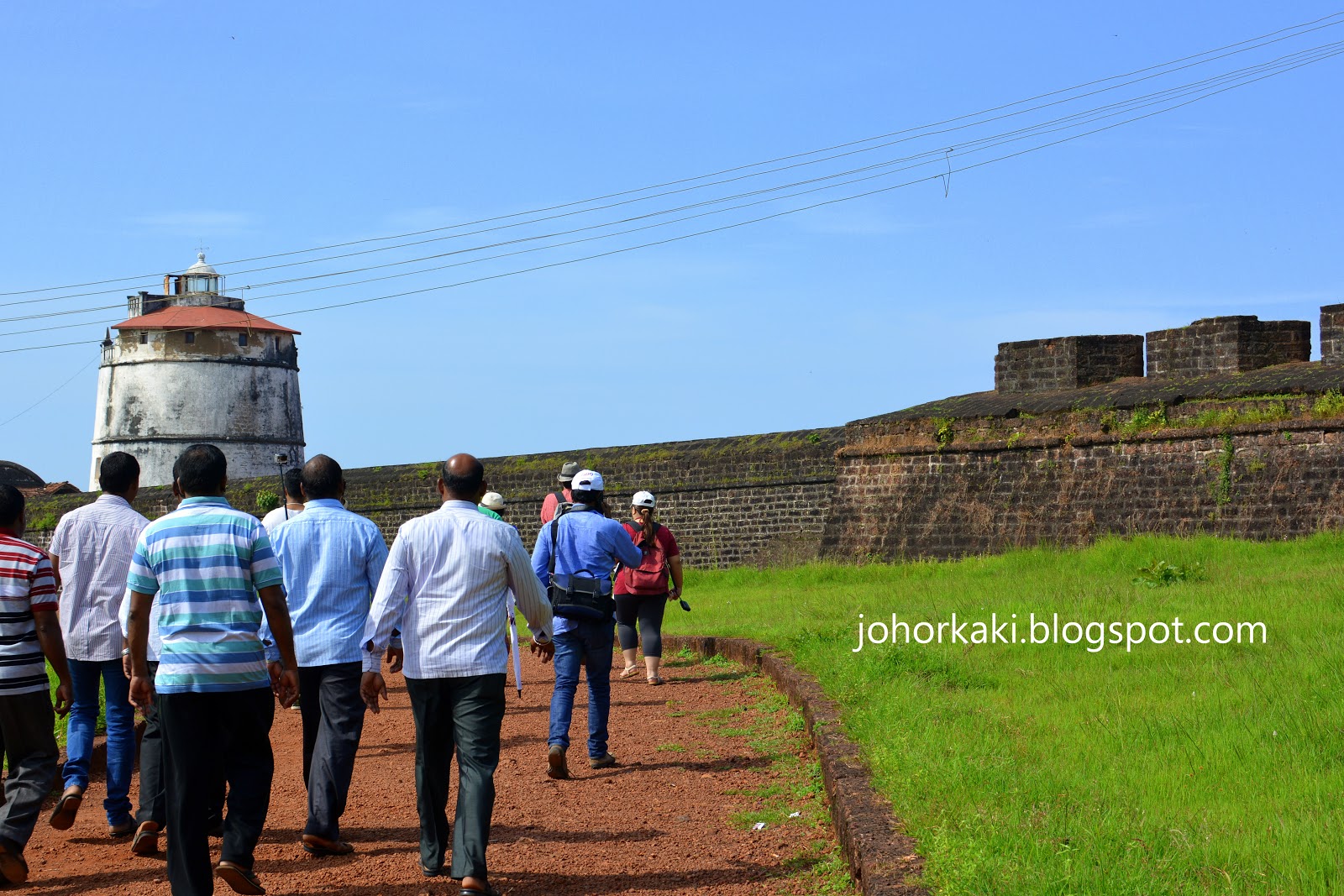 Forts of Goa Attractions Tour India JK1233 |Johor Kaki Travels for Food