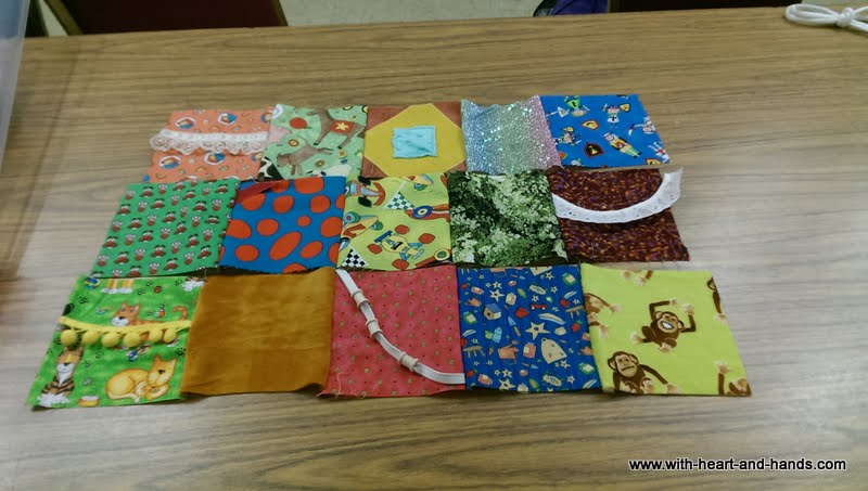 Michele Bilyeu Creates With Heart and Hands: Making Fidget Blankets ...