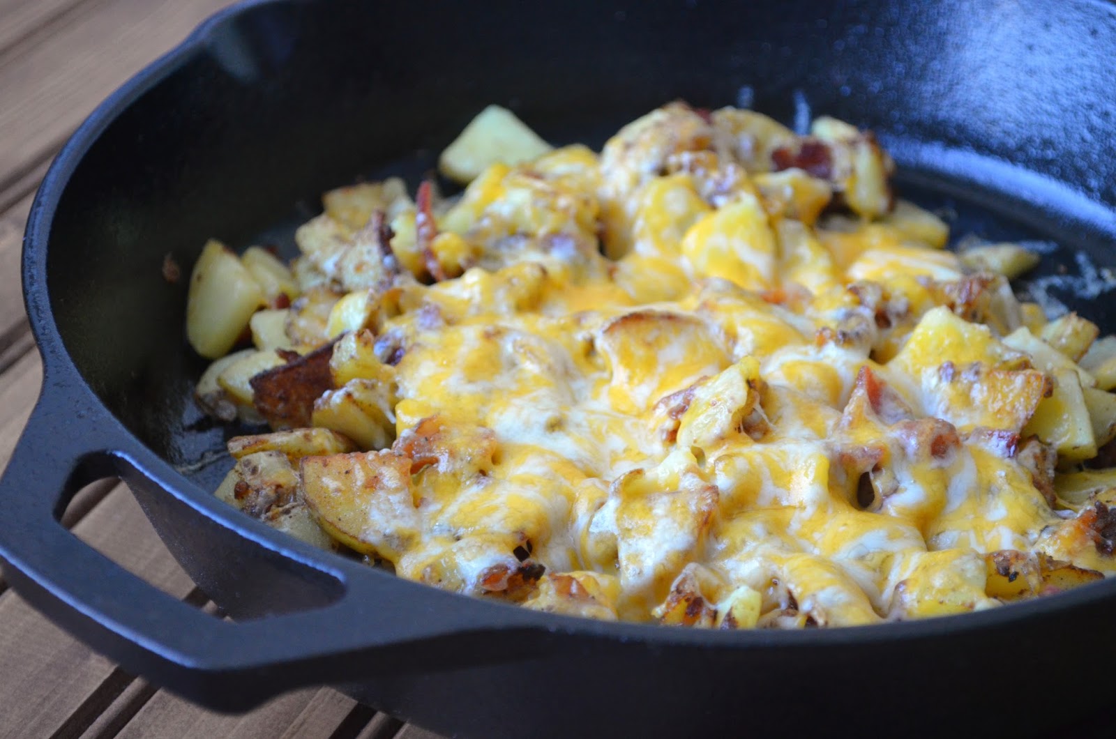 The Savvy Kitchen: Bacon and Cheese Hash