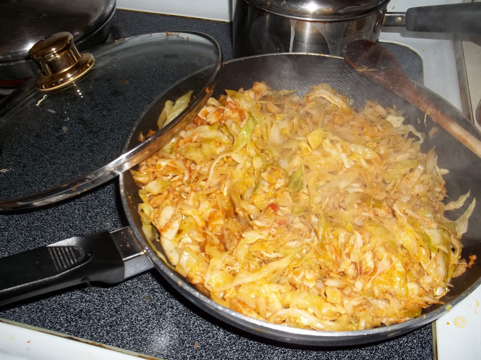 My Favorite Dinner Recipes: Extraordinary Entree: Cod Fish and Cabbage