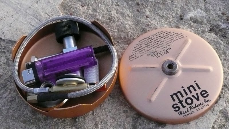 Adventures In Stoving: Stove of the Week: Hank Roberts Mini Stove, Mark III