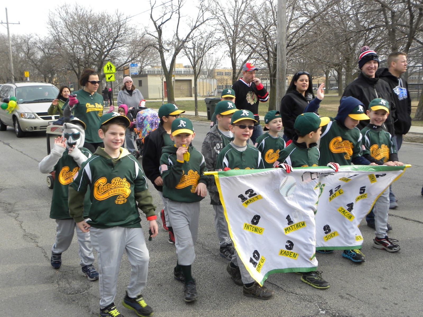 Southwest Chicago Post: Clear Ridge Baseball Opening Day Parade