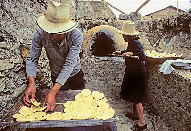 Fascinating Humanity: Baking Bread In Peru's Andes Mountains
