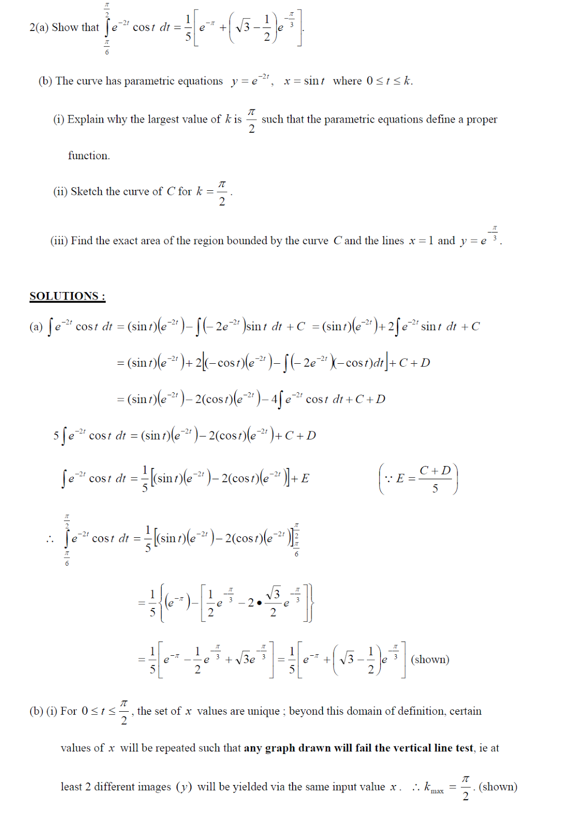 White Group A level JC H2 Maths tuition