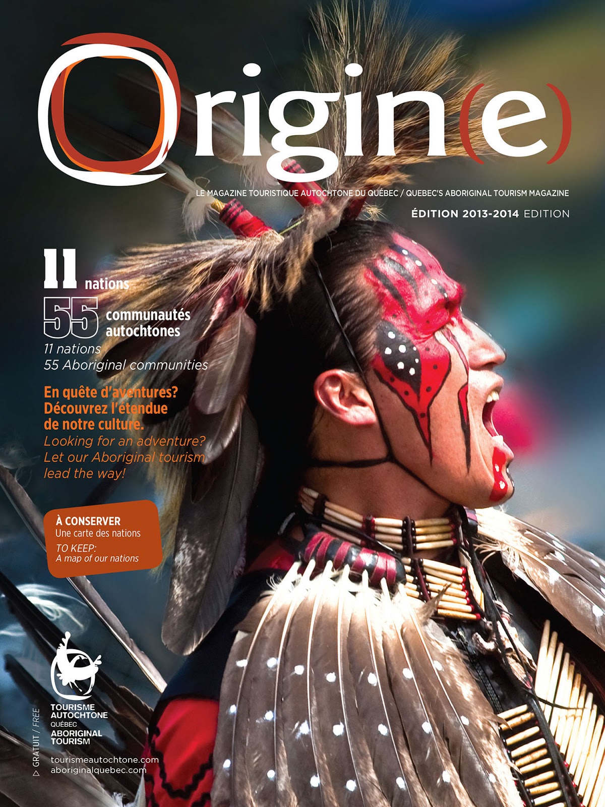 ORIGIN (E) : Le Magazine Touristique Autochtone du Québec est Lancé