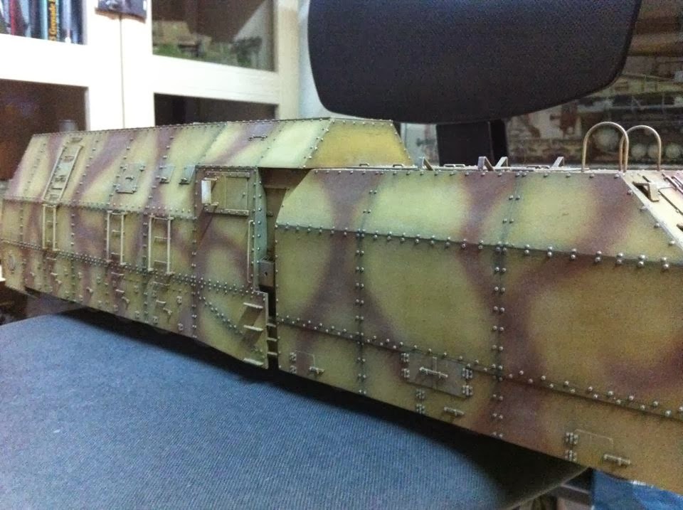 Kitter's Scale Models: 1/35 BR57 Armoured Locomotive